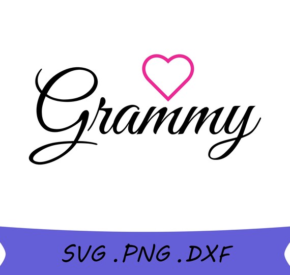 Grammy SVG Grammy Heart SVG Gammy SVG Gammy Heart Svg | Etsy
