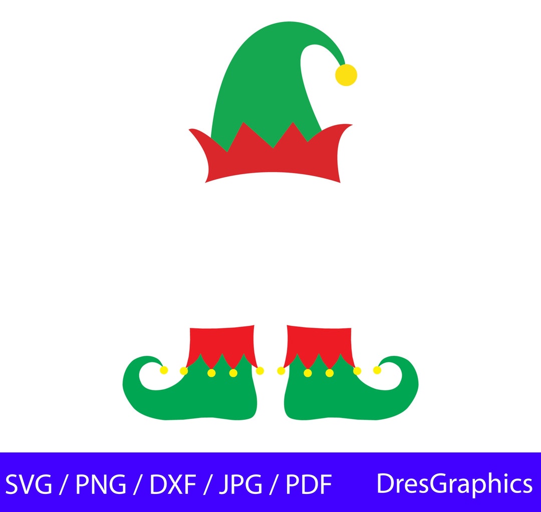 Elf SVG, Elf Instant Download, Elf Digital Download, Christmas, Elf Hat ...