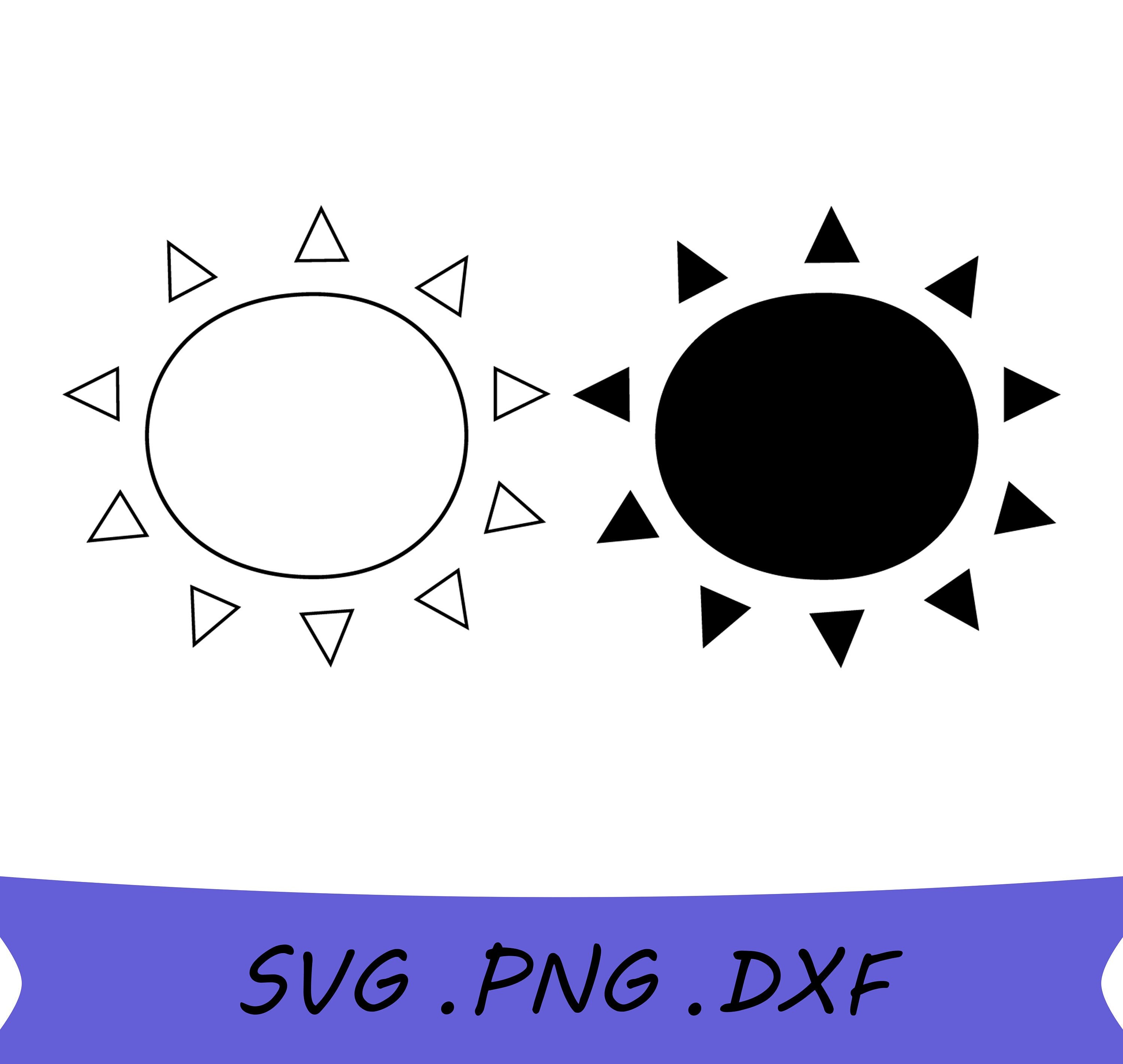 Sun SVG Sunshine SVG Sunny SVG Sun Cut File Sun Png Sun - Etsy Australia