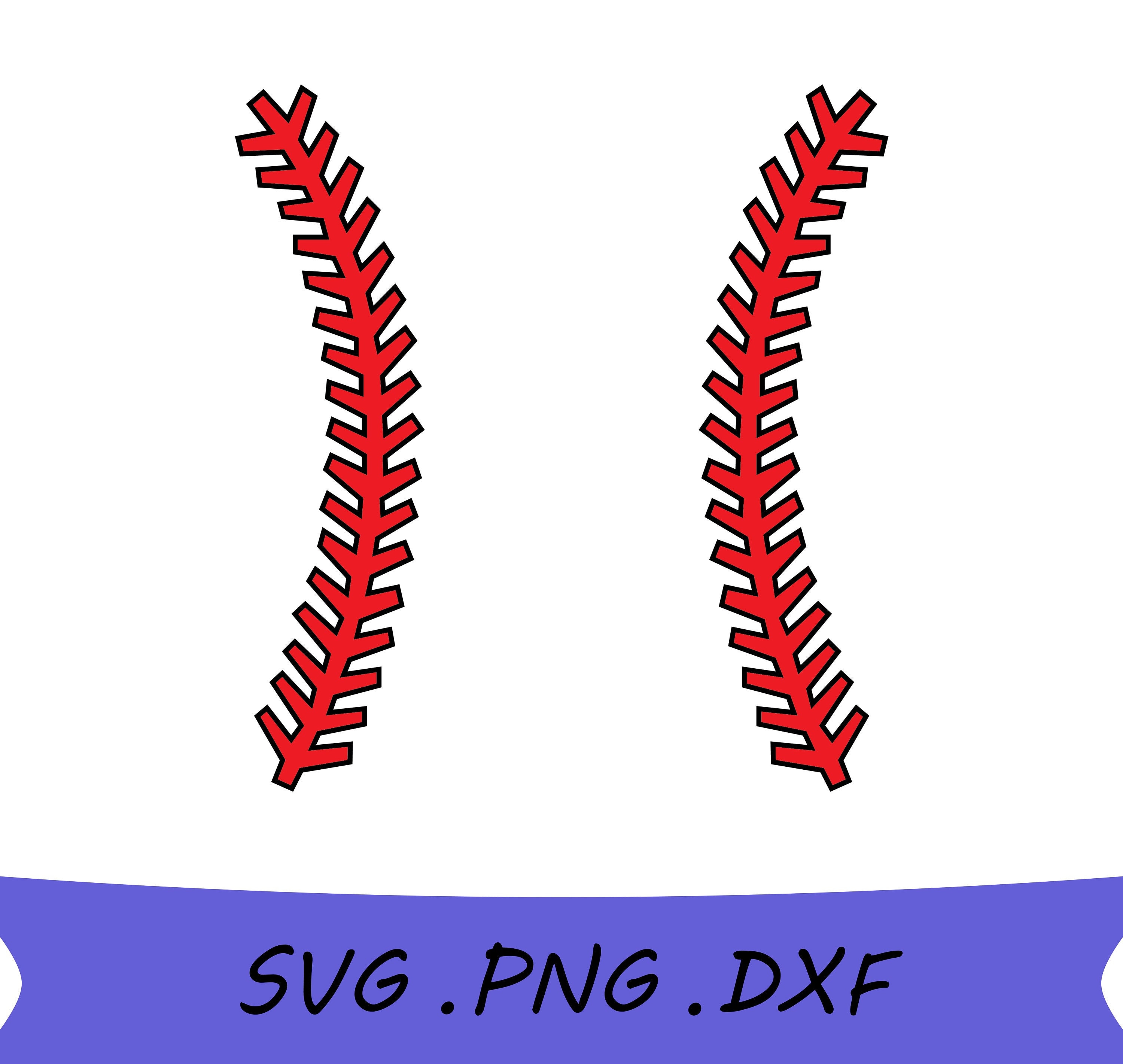 Baseball Stitches Svg Files Baseball Laces Cut Files Etsy Hot Sex Picture