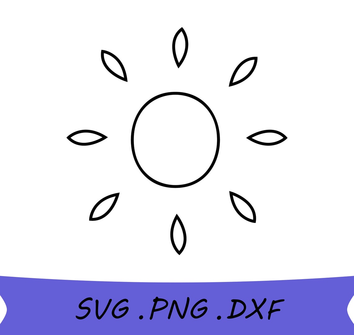 Sun SVG Sunshine SVG Sunny SVG Sun Cut File Sun Png Sun - Etsy