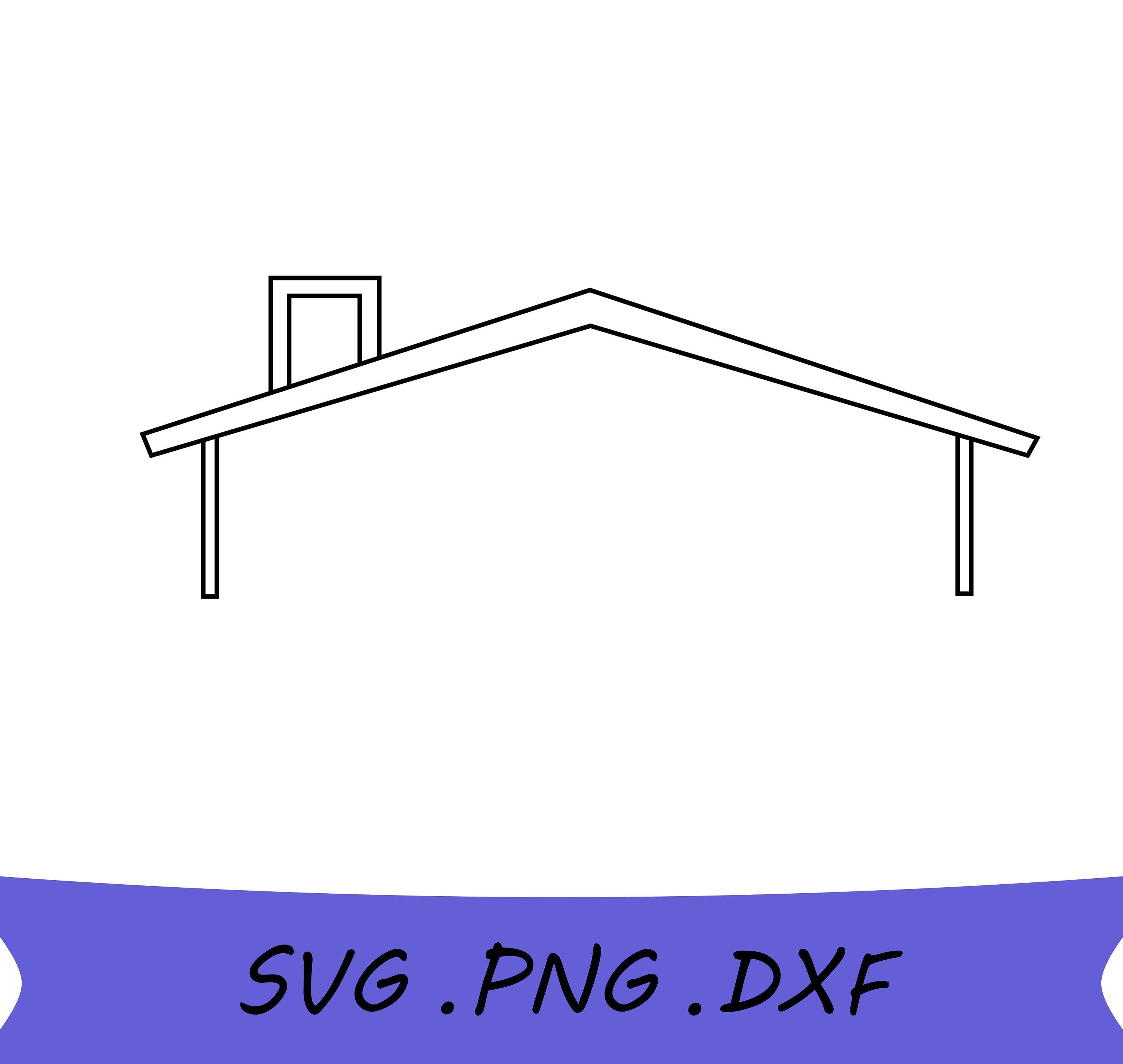 Roof SVG Roof House SVG Realtor Real Estate Roof House | Etsy