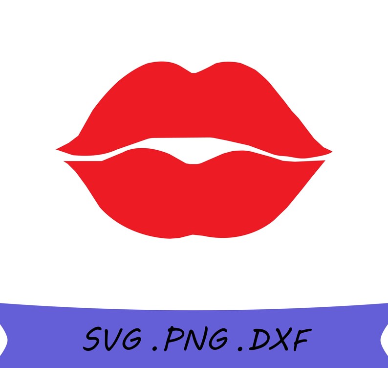Red Lips SVG, Lips SVG, Lip Mouth Red, Kiss SVG, Red Lip Gloss Svg ...