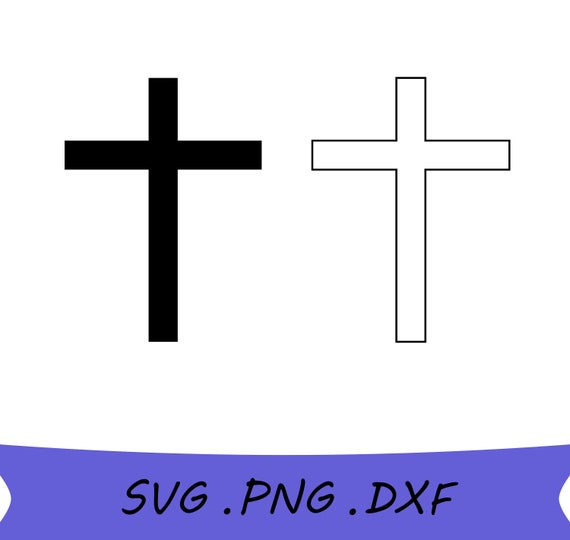 Christian Cross Outline