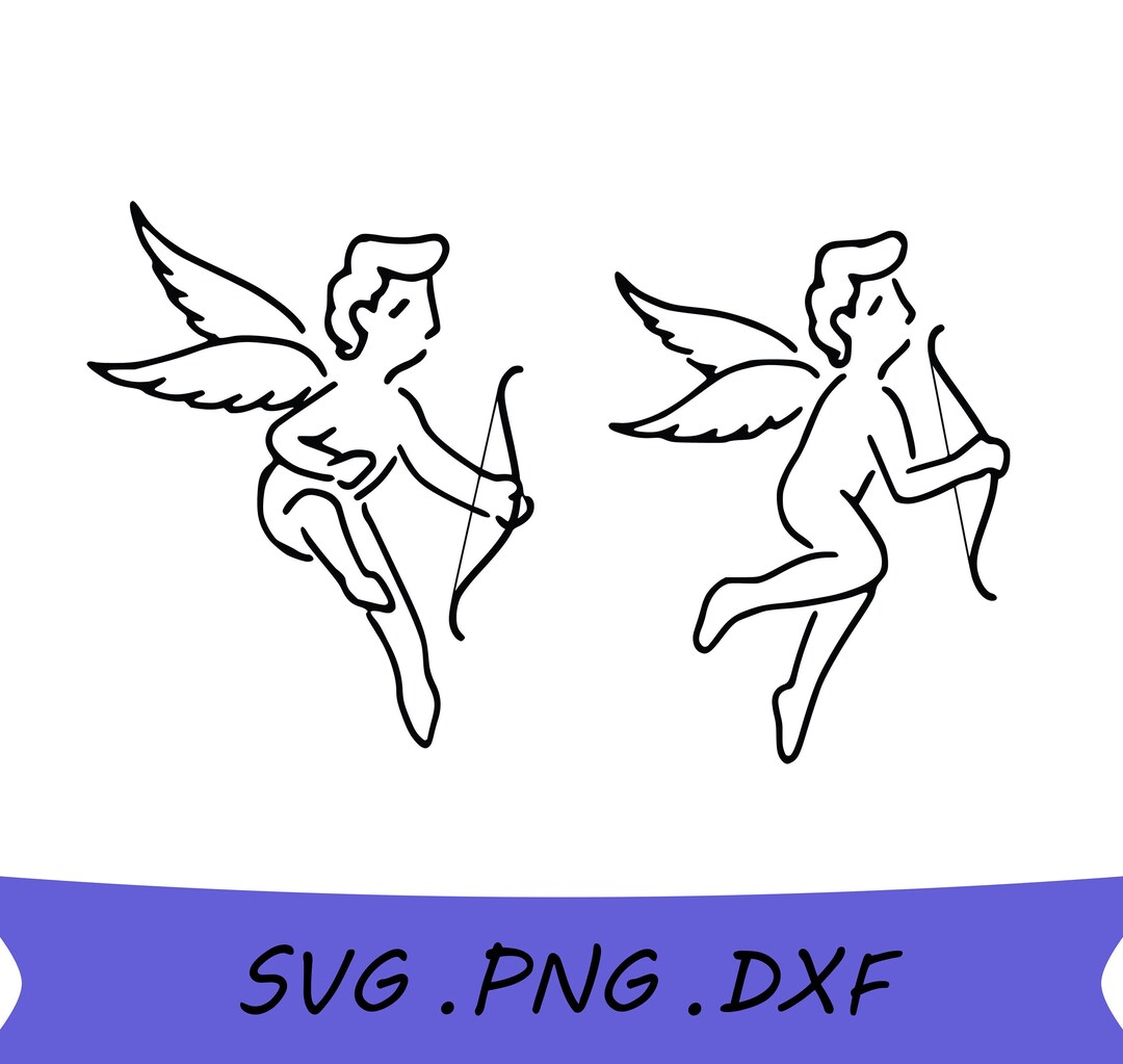Cupid SVG, Cupids Svg, Cupid PNG, Cupid DXF, Valentine Svg, Valentines ...