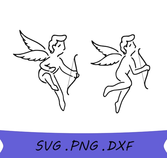 Cupid SVG Cupids Svg Cupid PNG Cupid DXF Valentine Svg | Etsy