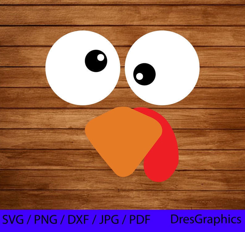 Turkey Face SVG, Turkey Face PNG, Turkey Face DXF, Turkey Face Jpg ...