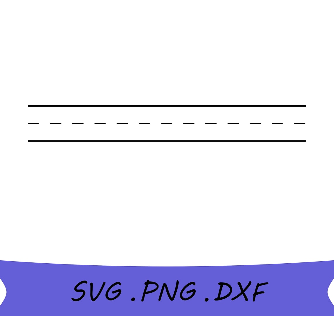 Notebook Paper Lines SVG Black Dotted Lines SVG School Svg - Etsy