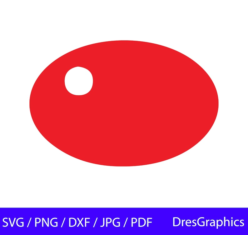 Rudolph SVG Rudolph's Red Nose SVG Red Nose SVG - Etsy