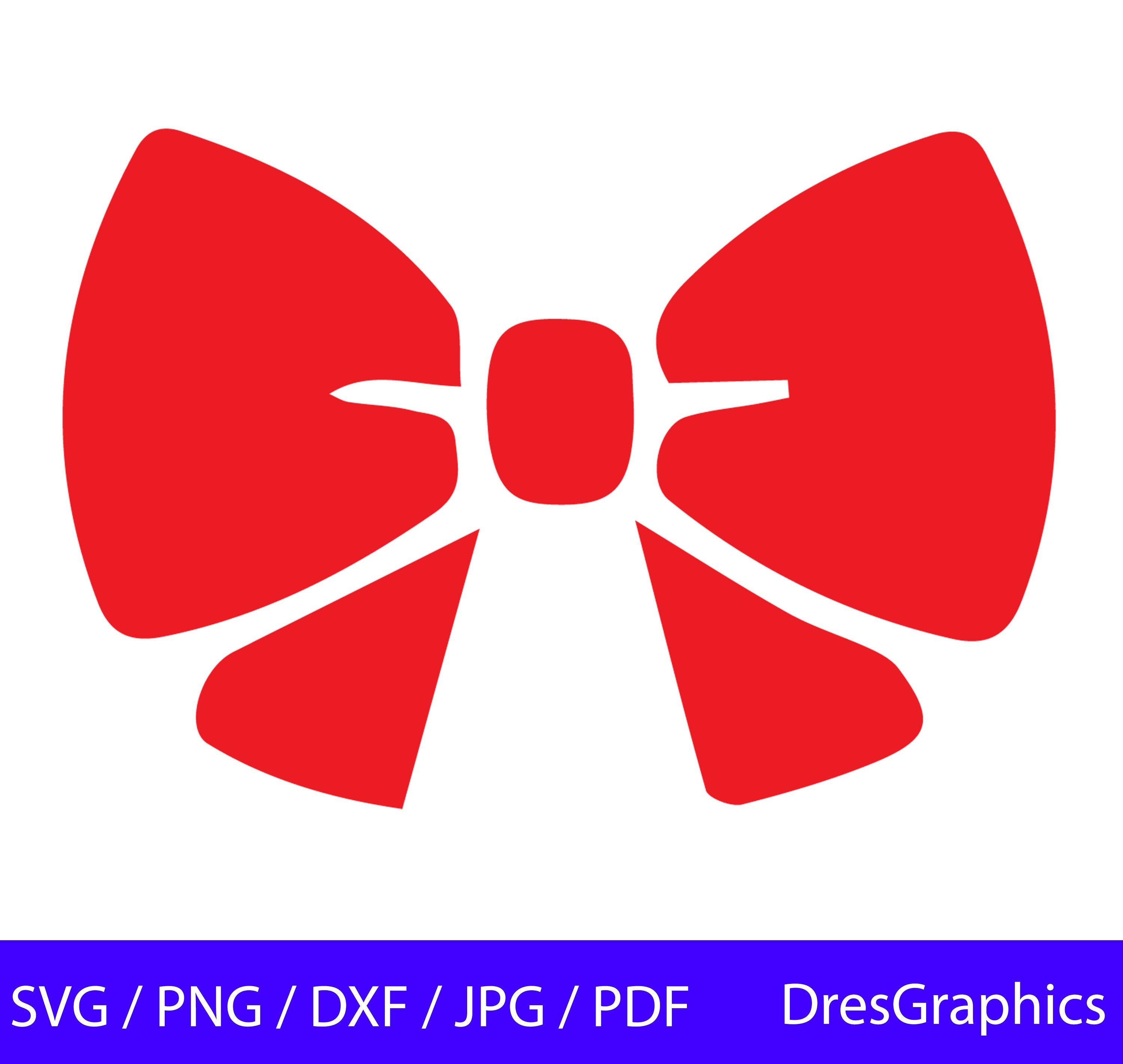 Bow SVG, Bow SVG Template, Bow SVG Cricut, Bow Svg Files, Bow Cut File ...