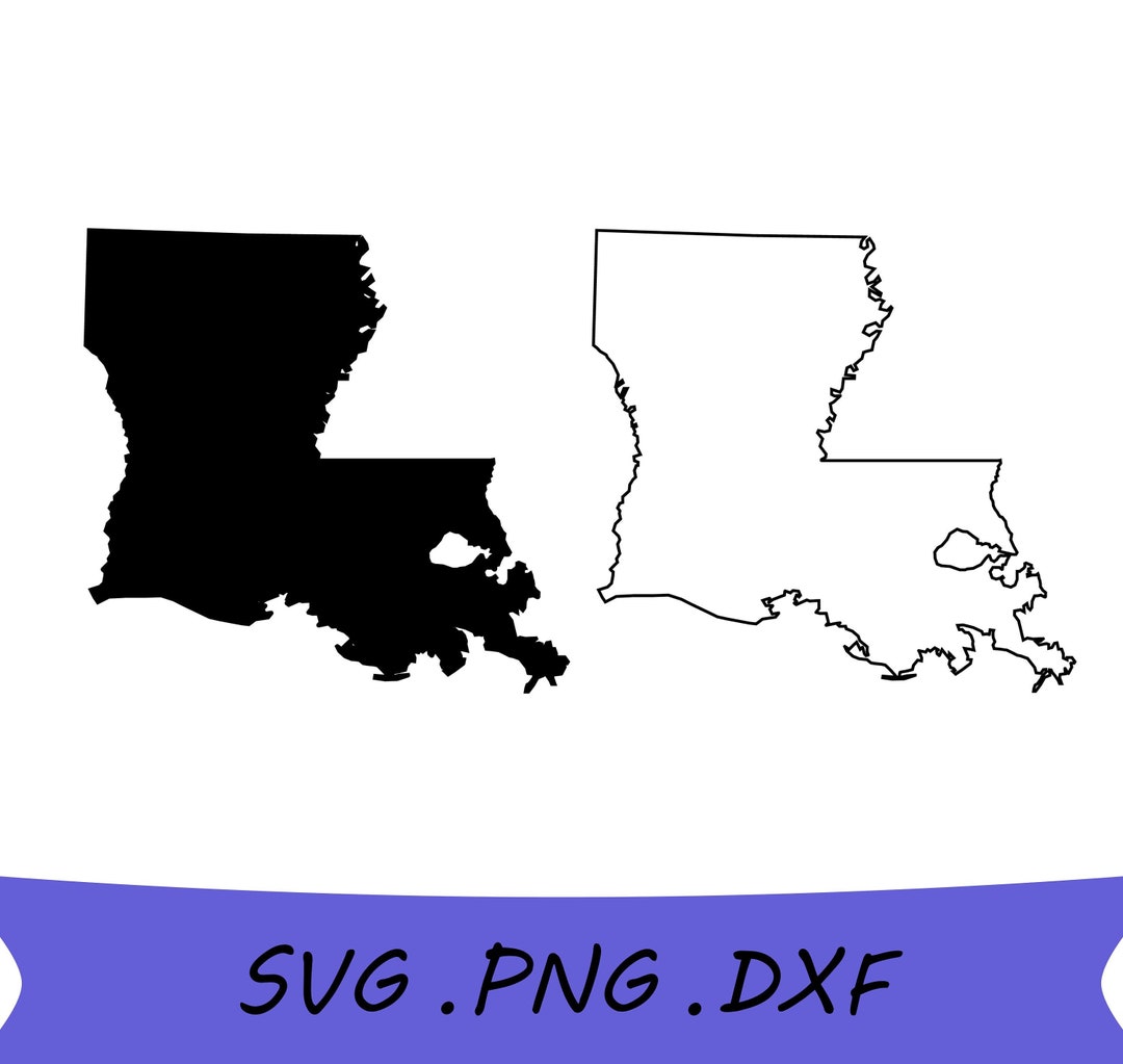 Louisiana Outline Png