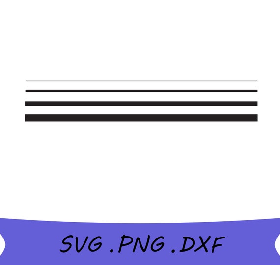 Straight Lines in Different Strokes SVG Straight Line Strokes - Etsy