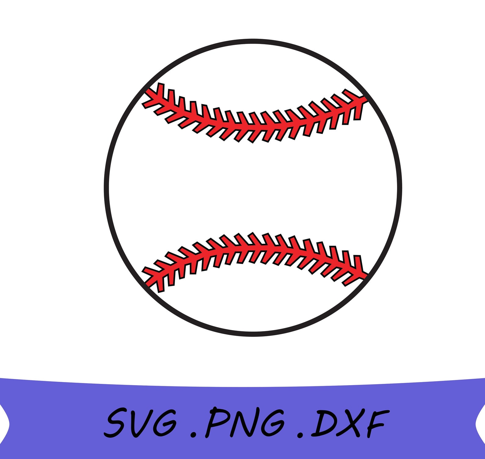 Baseball SVG, Baseball DXF, Baseball PNG, Baseball Laces Svg, Baseball ...