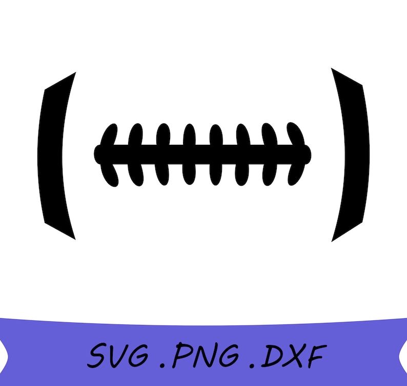 Football Laces SVG, Football Laces Png, Football Silhouette SVG ...