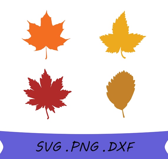 Fall Leaves SVG Fall Leaves PNG Fall Leaves DXF Fall Svg | Etsy