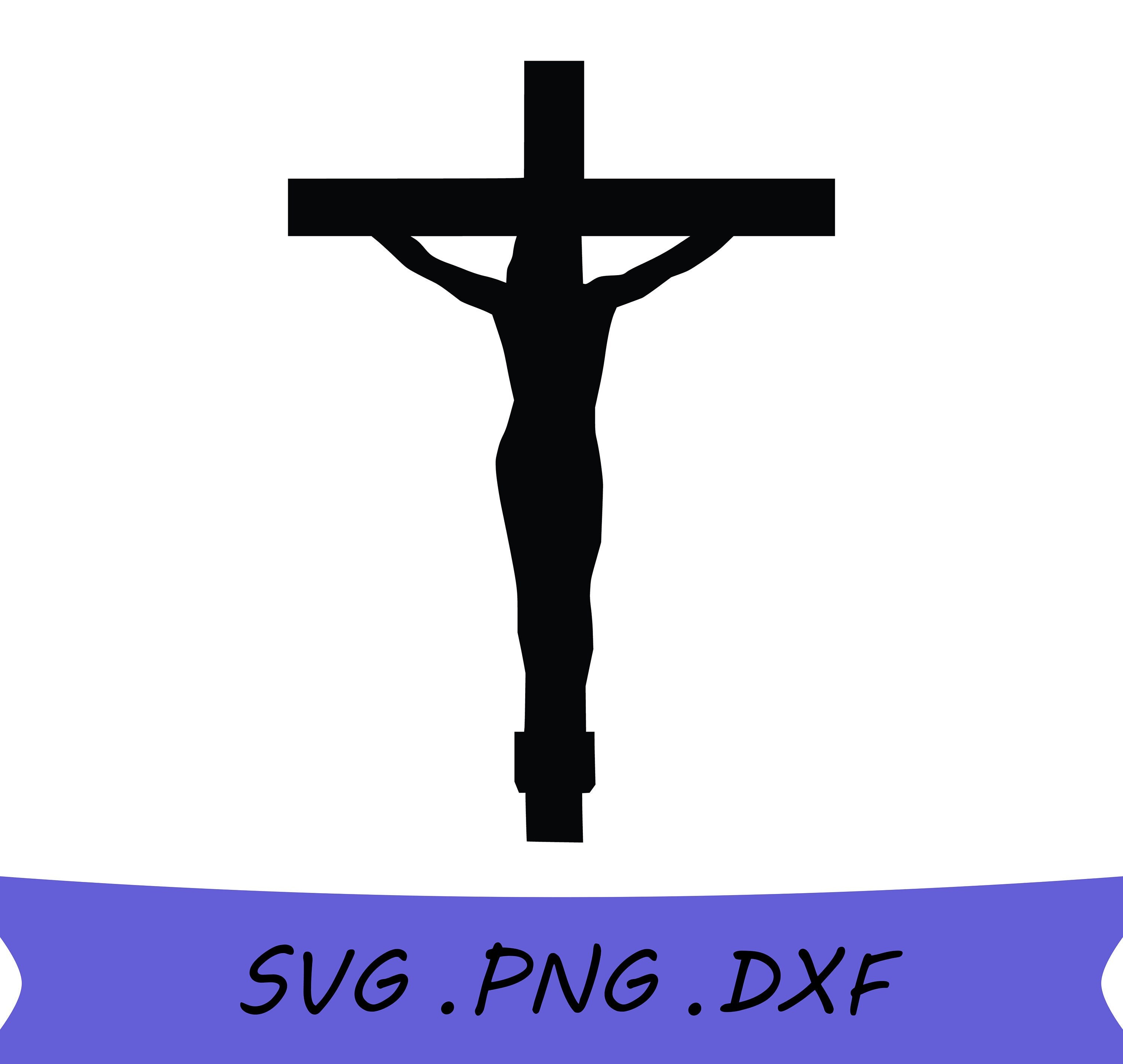 Cruz de Jesús SVG Crucifijo SVG Cruz SVG Cruz Cristiana - Etsy México
