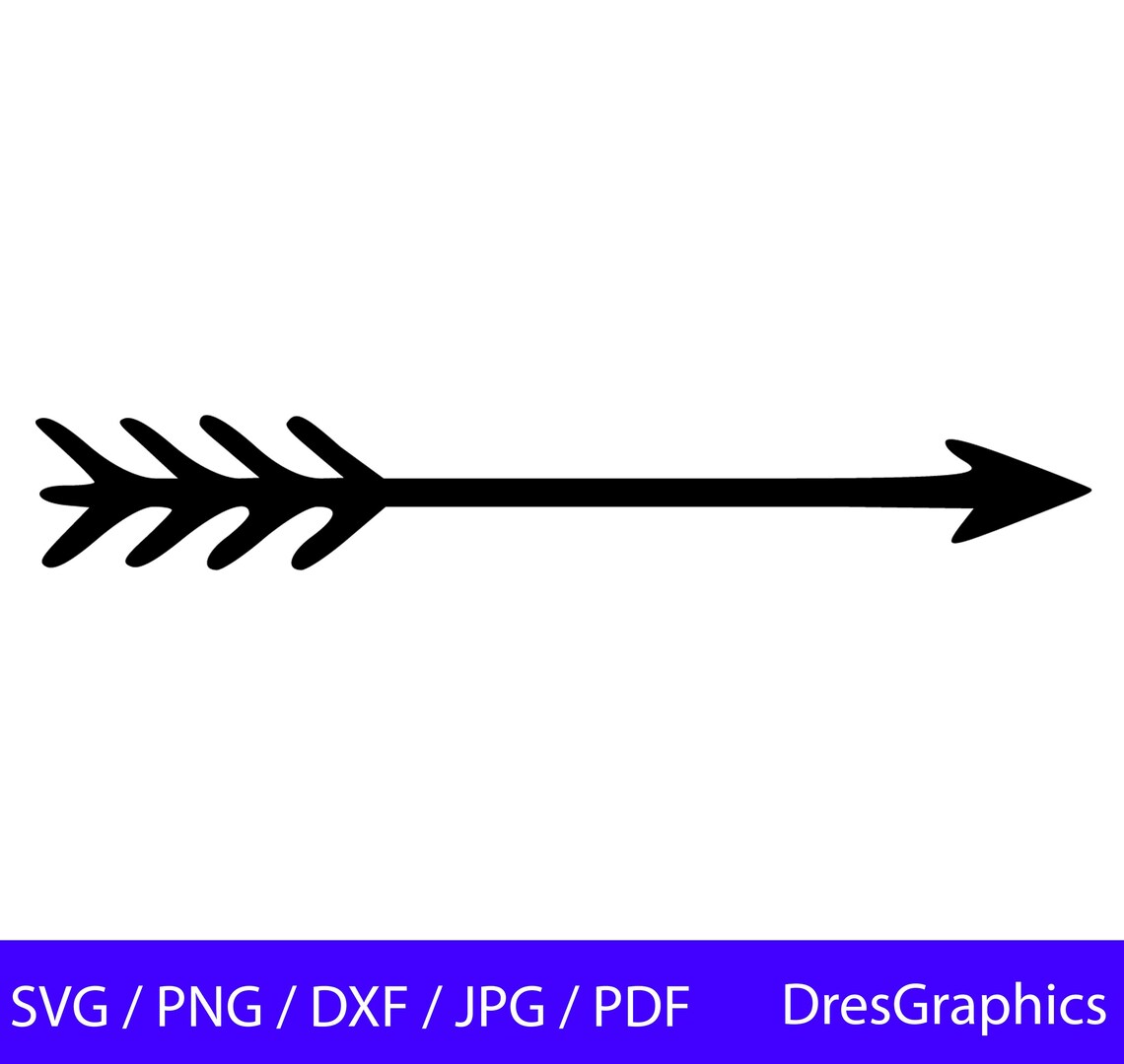 Arrow SVG, Arrow Clipart, - Etsy