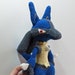 Lucario Pokemon Crochet Pattern - Etsy