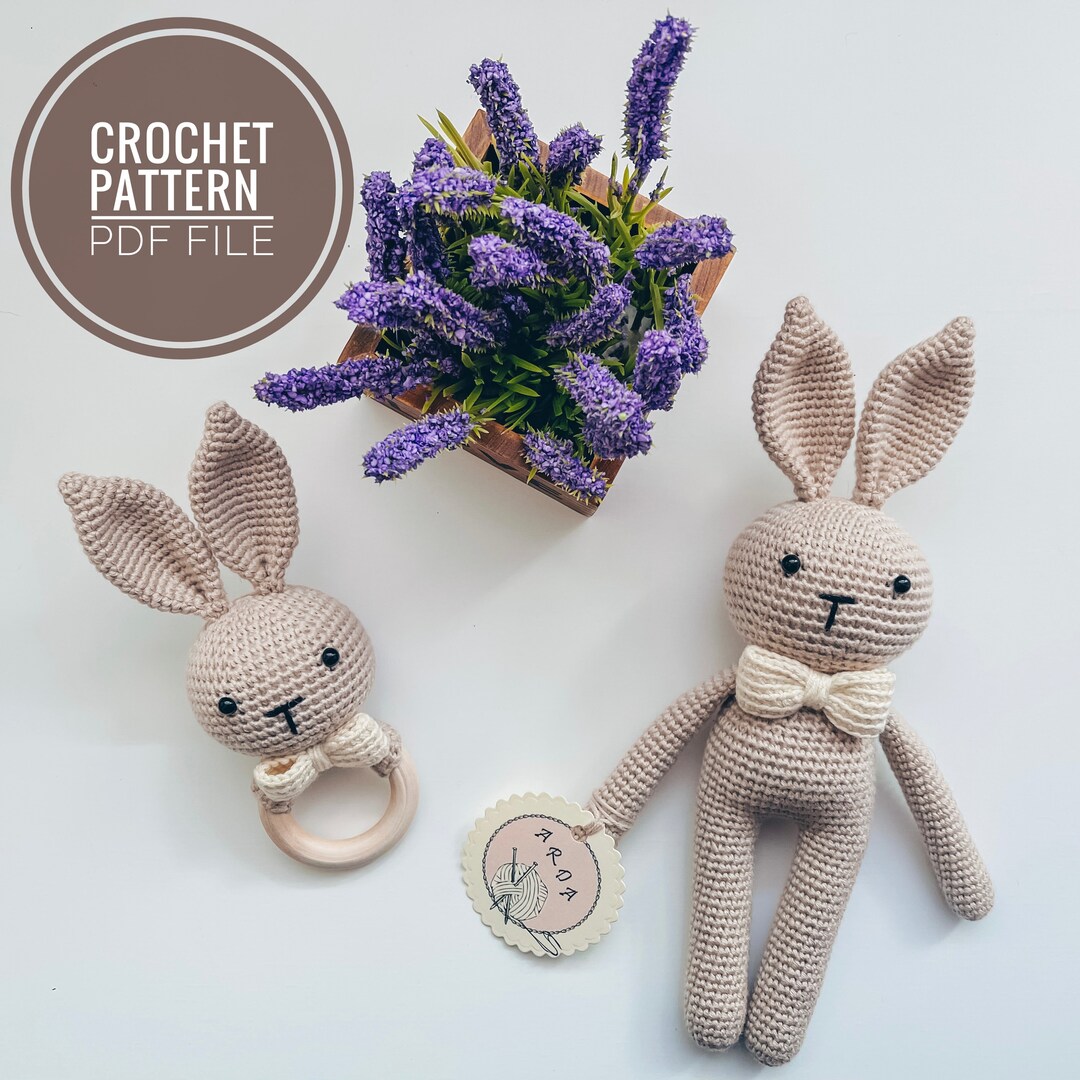 Bunny - Baby Set 2 in 1 Crochet Pattern PDF, Crochet Amigurumi, Crochet ...
