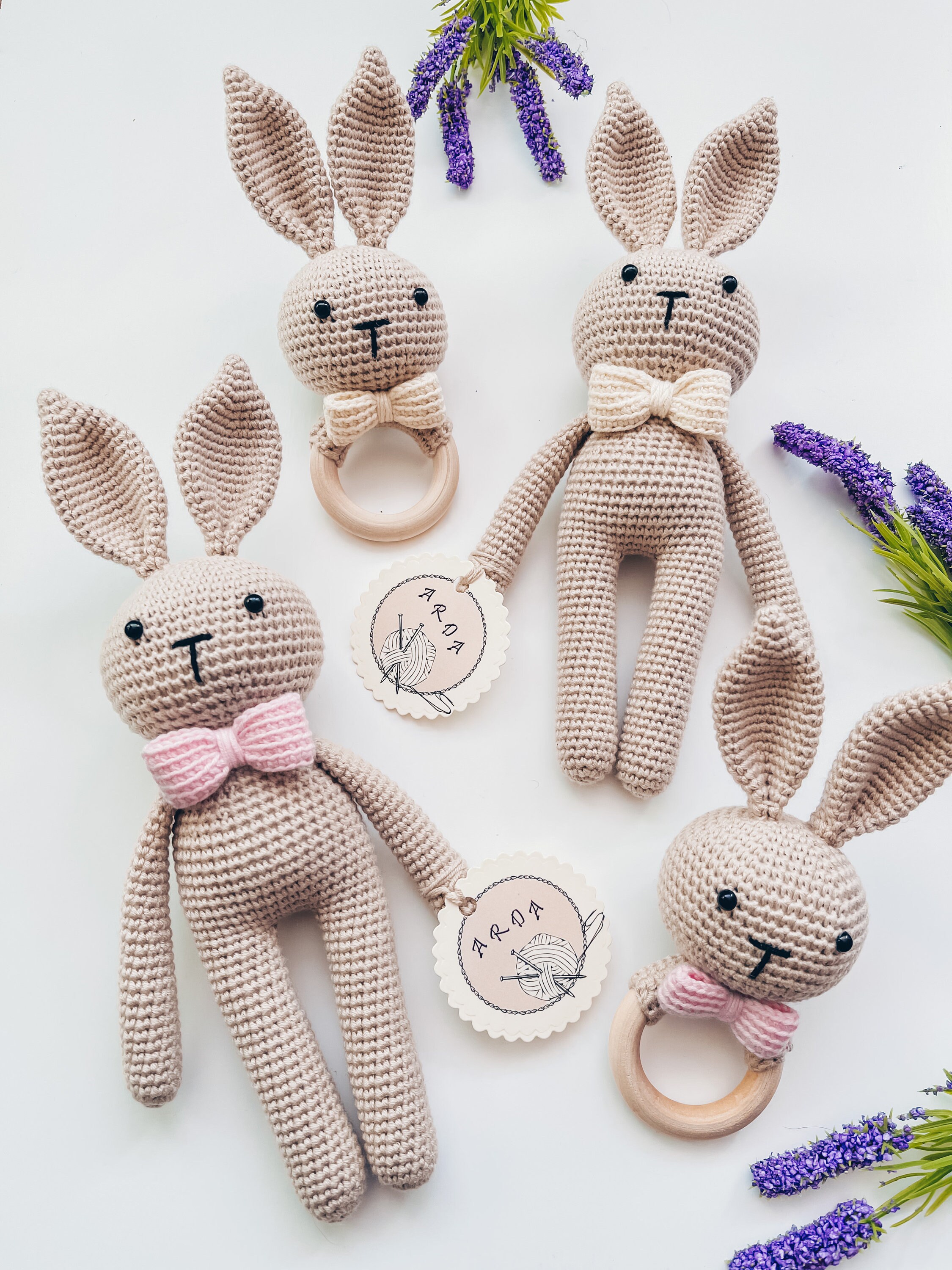 Bunny Baby Set 2 in 1 Crochet Pattern PDF Crochet | Etsy