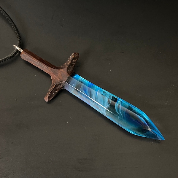 Sword Necklace - Etsy