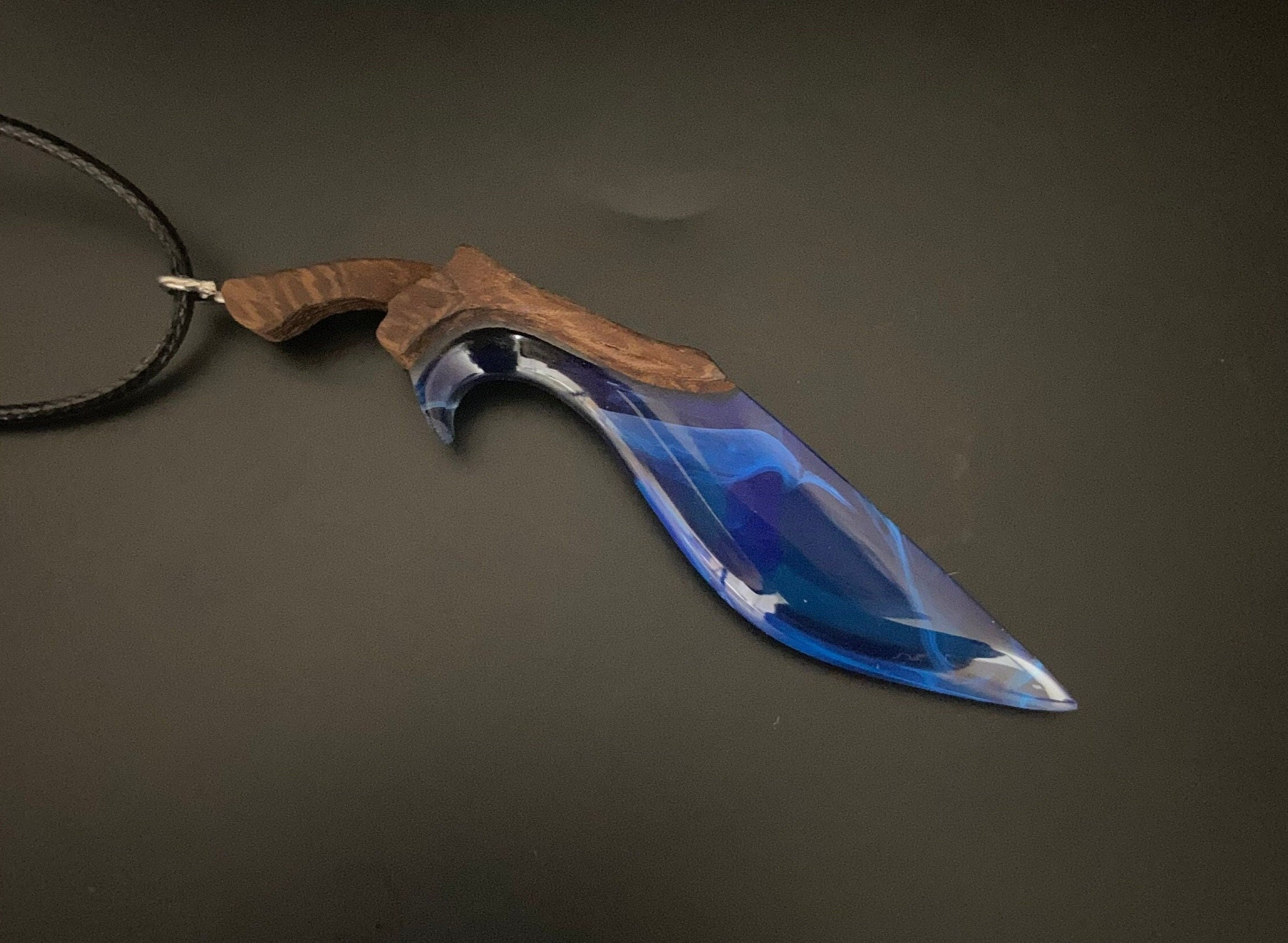 Sword Knife Epoxy Pendant Resin Sword Necklace Perfect - Etsy