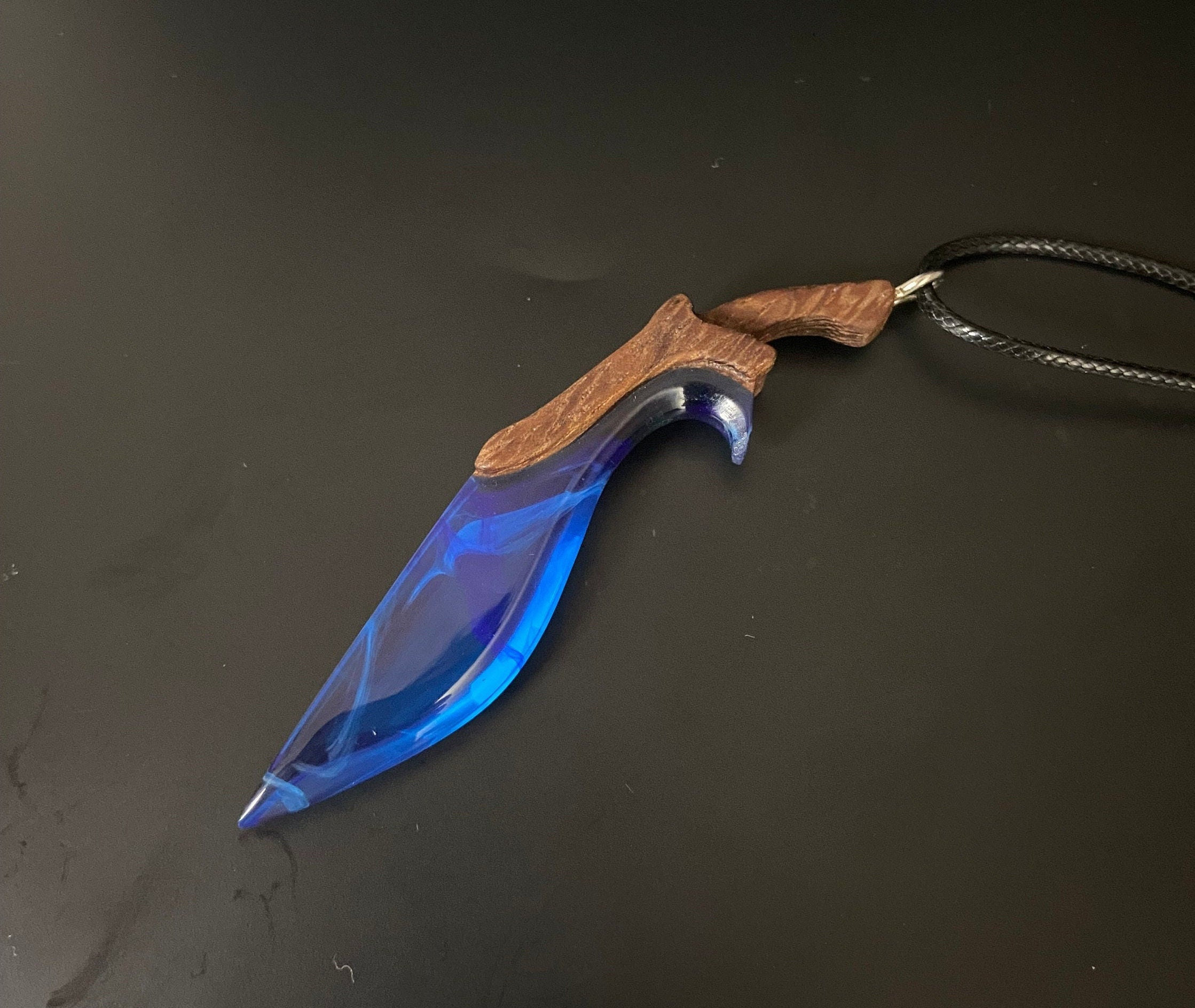 Sword Knife Epoxy Pendant Resin Sword Necklace Perfect - Etsy