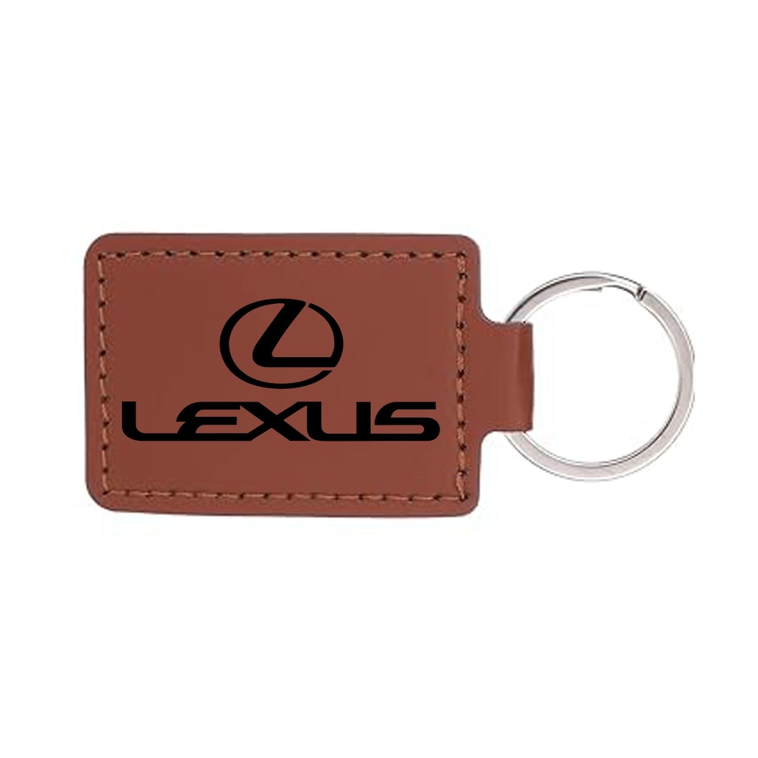 Lexus Logo Laser Engraved Vegan Leather Keychain Perfect Gift for Dad ...