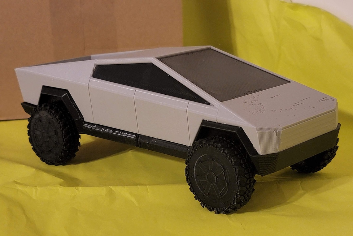 Tesla Cybertruck 3D Printed PLA 7.5 Inches Long - Etsy