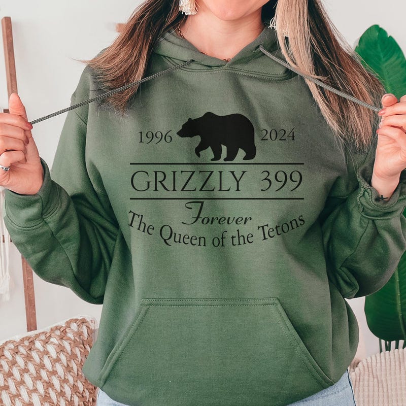 Grizzly 399 Sweatshirt - Etsy