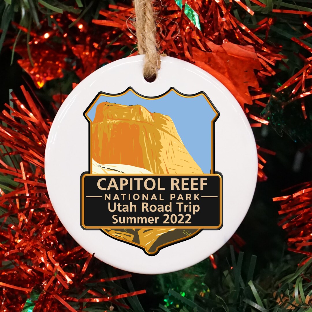Custom Capitol Reef National Park Ornament National Park - Etsy