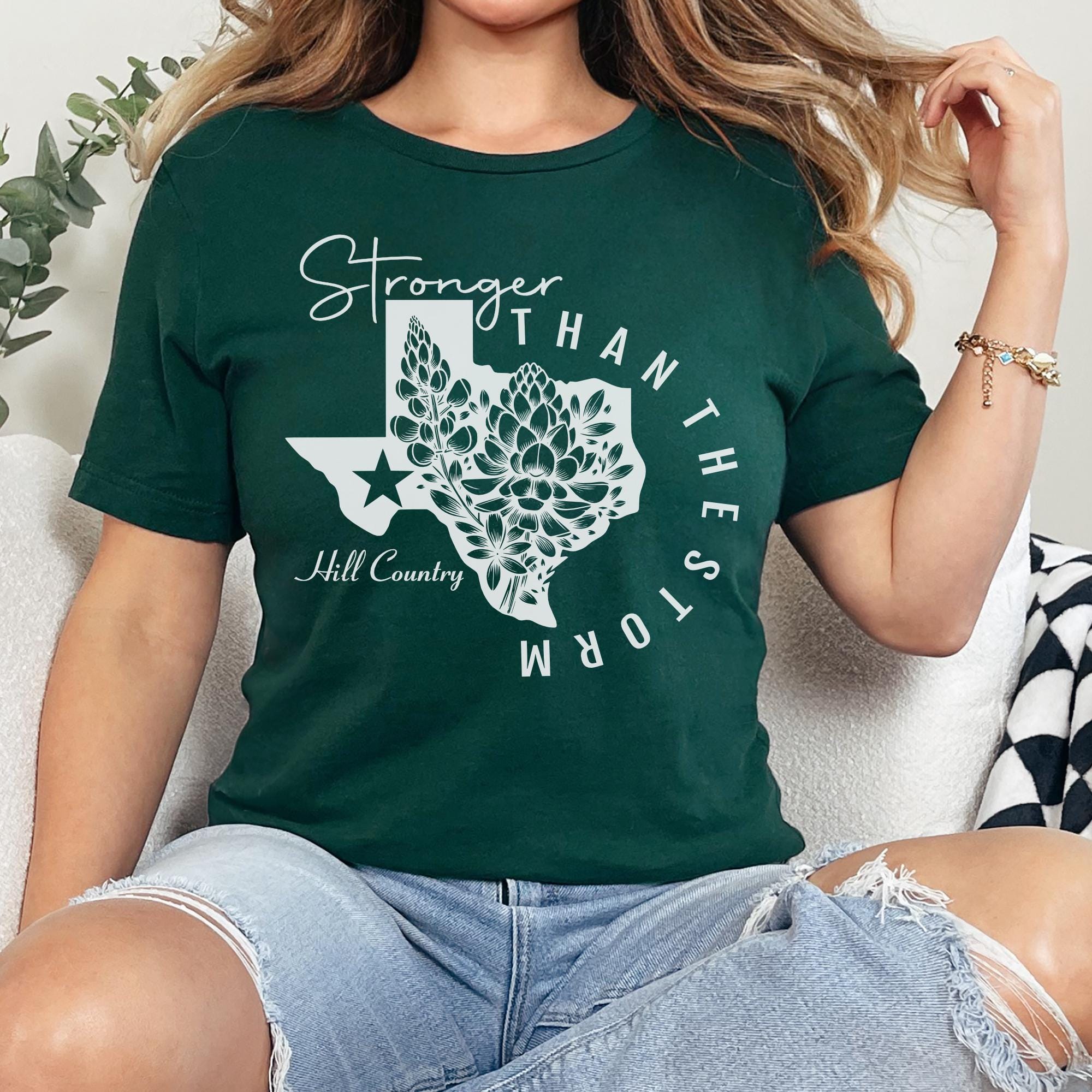Texas Strong Flood Disaster Relief T-shirt, Hill Country Flooding ...