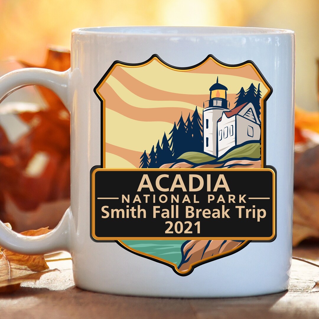 Custom Acadia National Park Mug, Acadia National Park Gift, Acadia ...