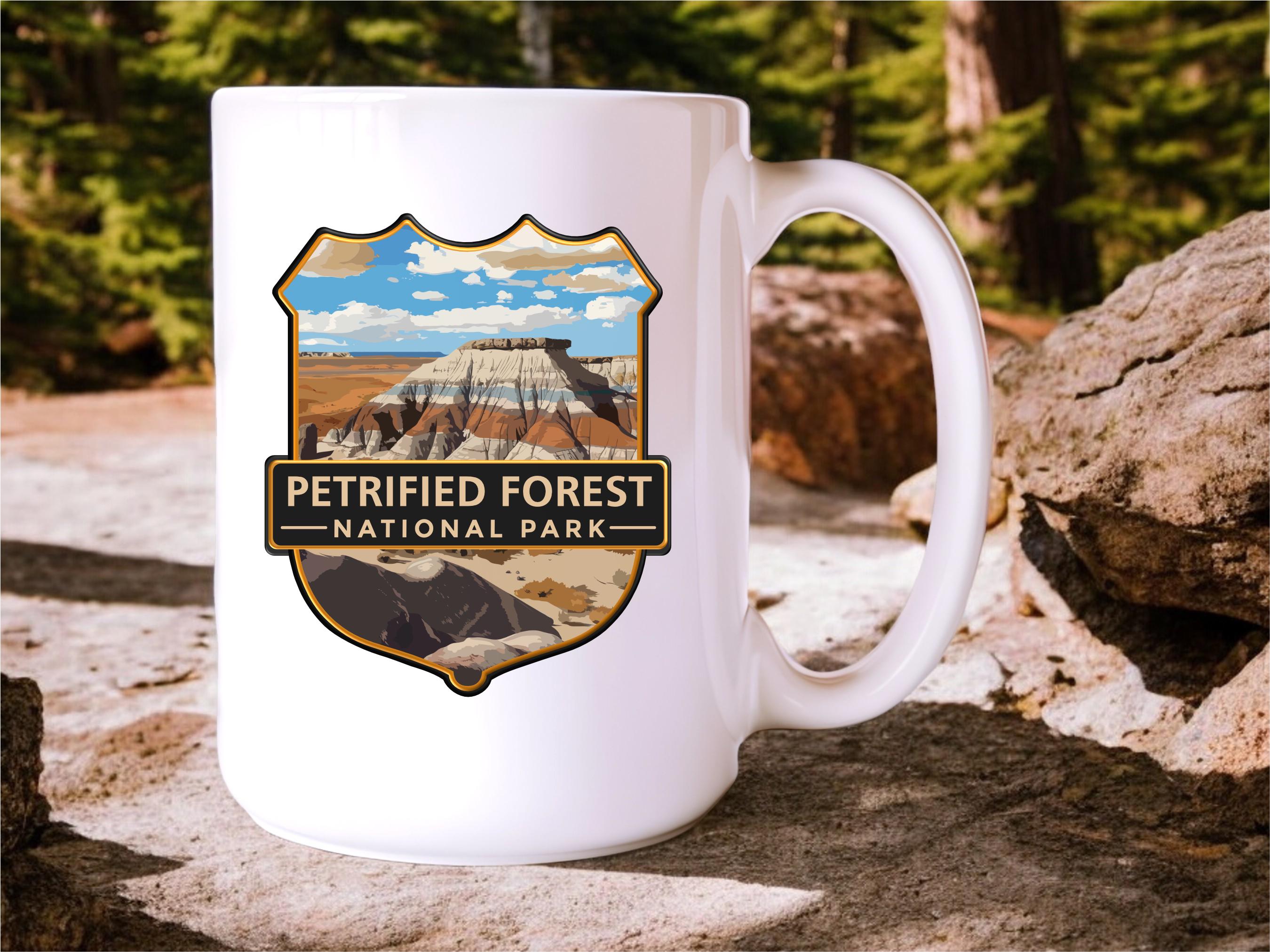 Petrified Forest National Park Coffee Mug, Custom Petrified Forest ...
