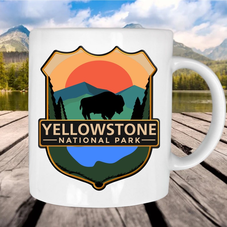 Yellowstone National Park Mug Personalized Yellowstone - Etsy