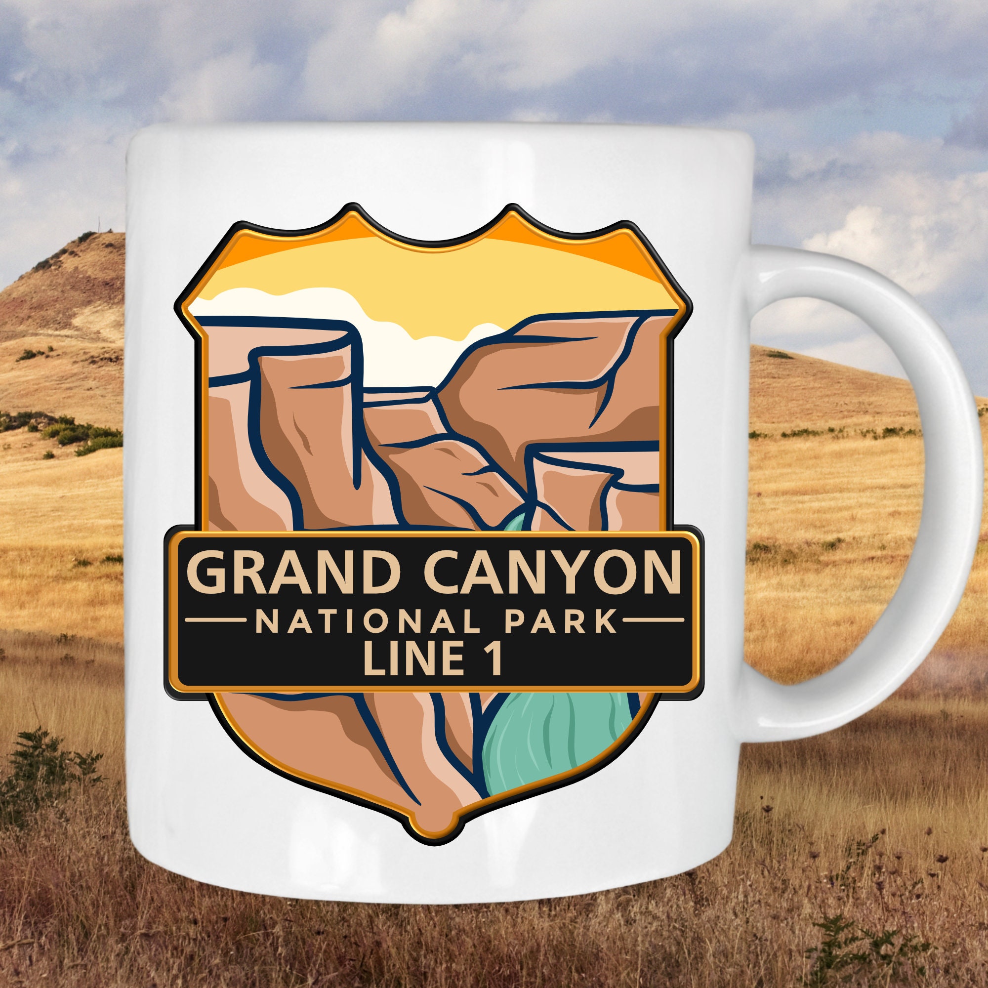 Grand Canyon National Park Mug, Personalized Grand Canyon National Park ...