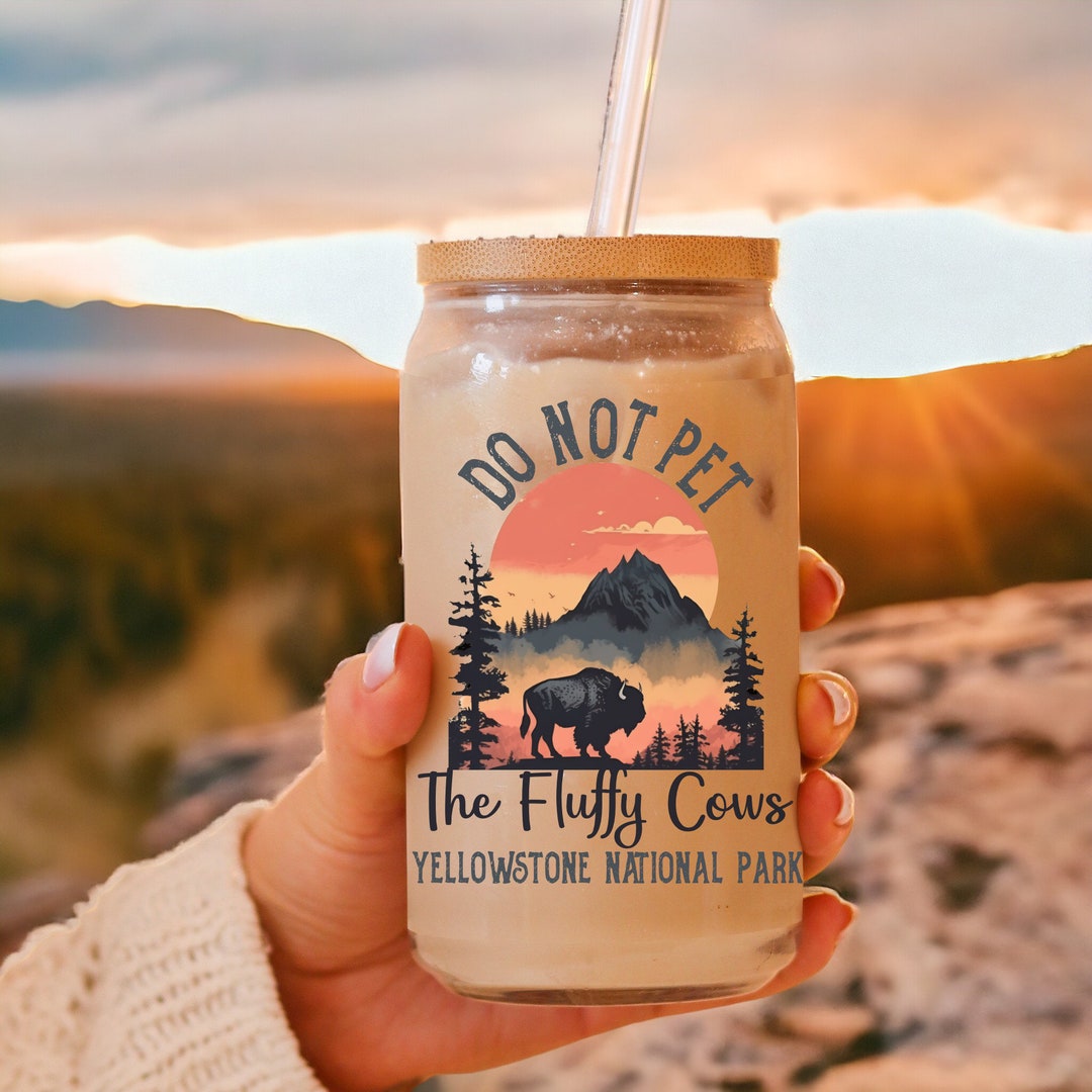 Yellowstone National Park Tumbler Gift, Custom National Parks Souvenir ...