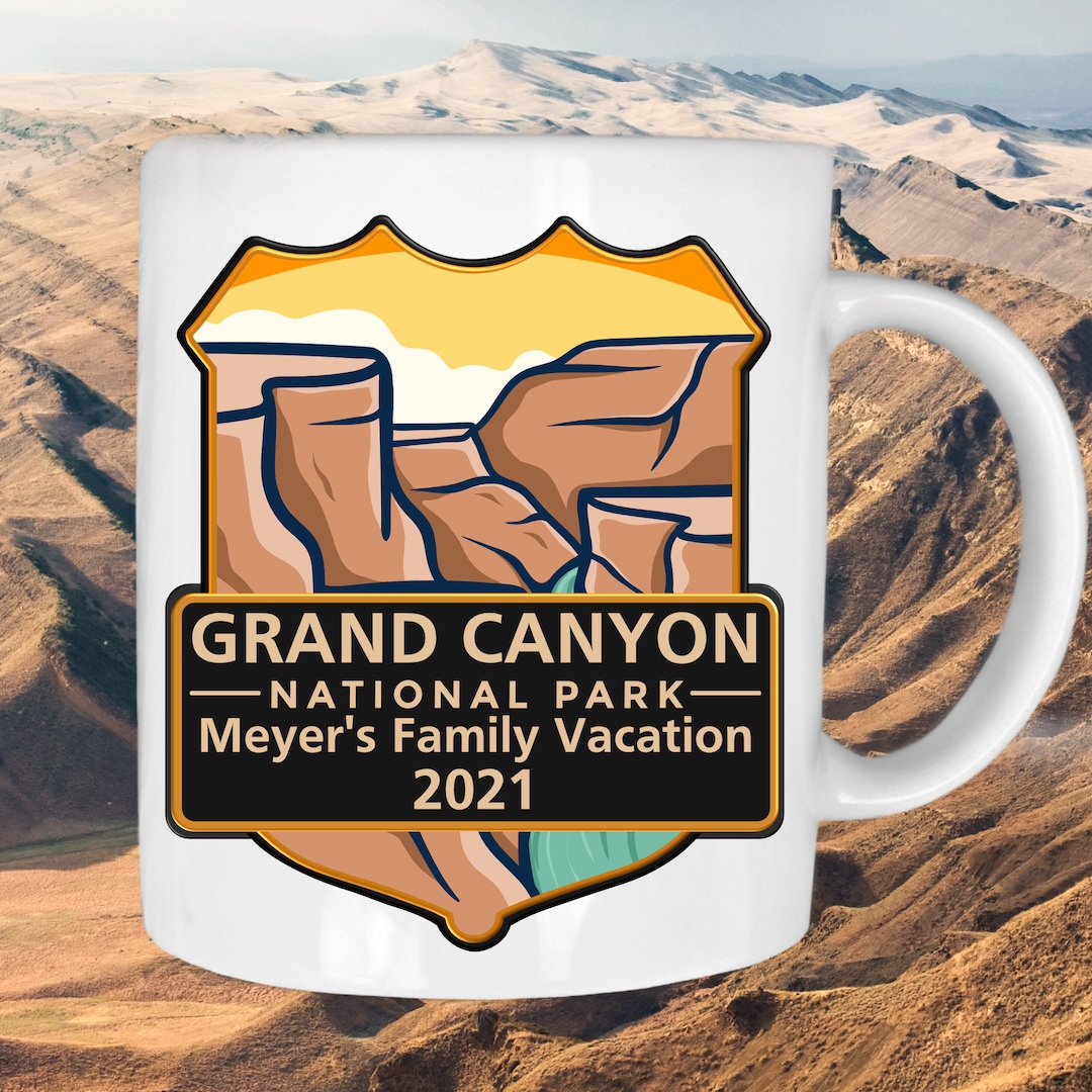 Grand Canyon National Park Mug, Personalized Grand Canyon National Park ...
