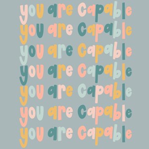 Printable Poster for Classroom Decor Positive Quote Decoration for ...