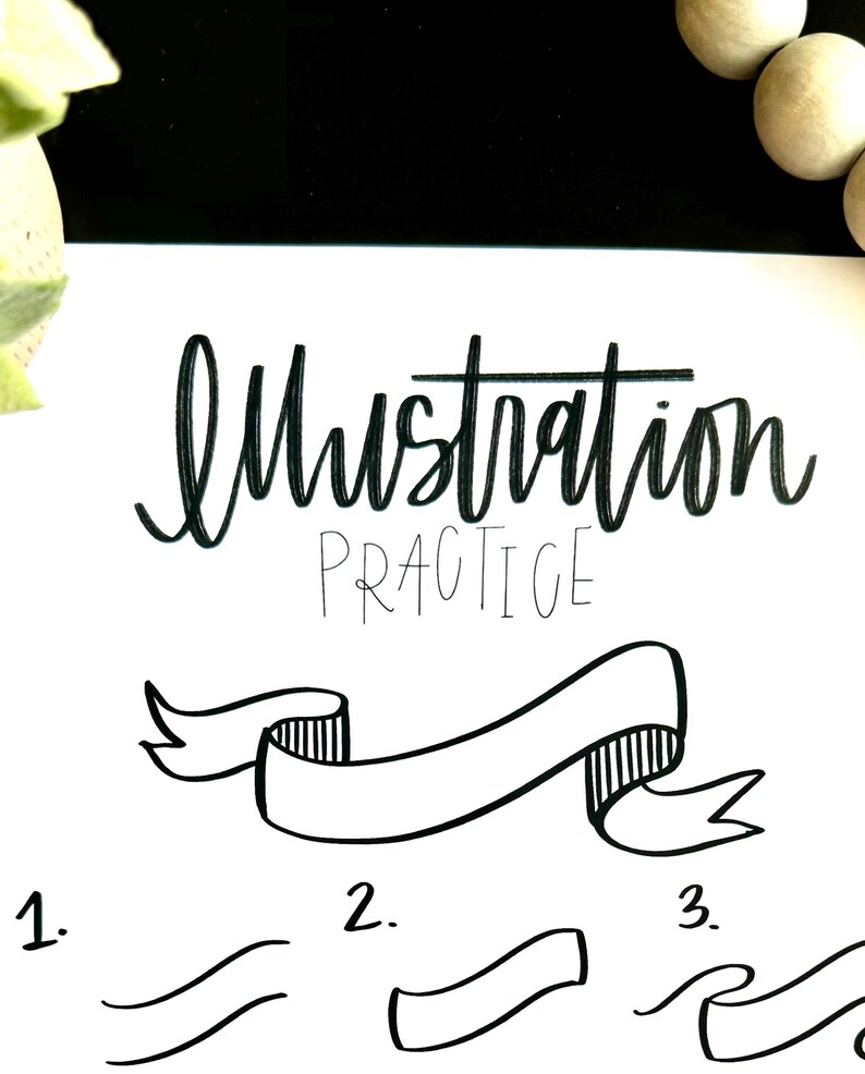 Drawing Practice Sheets for Beginners Guide to Illustrating and Drawing ...