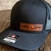Dad Life Hat - Best Dad Hat - Dad Leather Patch Trucker Hat - Fathers ...