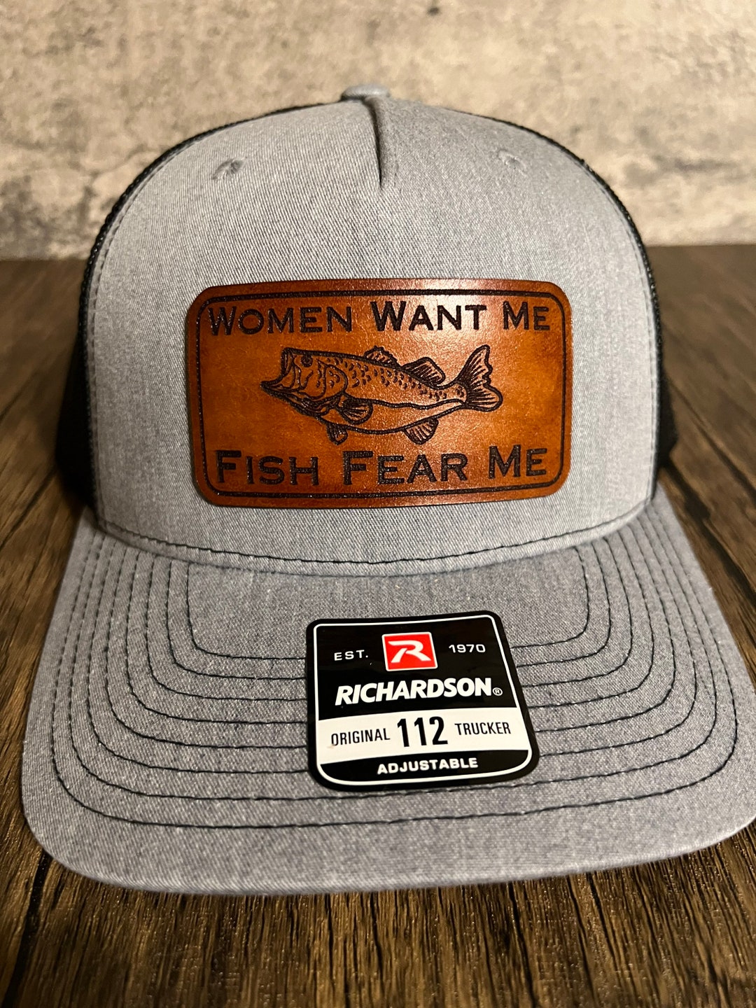 Women Want Me Fish Fear Me - Funny Fishing Hat - Dad / Husband Gift ...