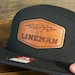 Leather Patch Lineman Hat - Richardson 112/168 - Power Lineman Gift - Etsy