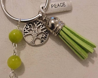 Lime Green Key Chain | Etsy