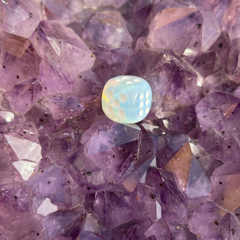 Crystal Dice - Etsy