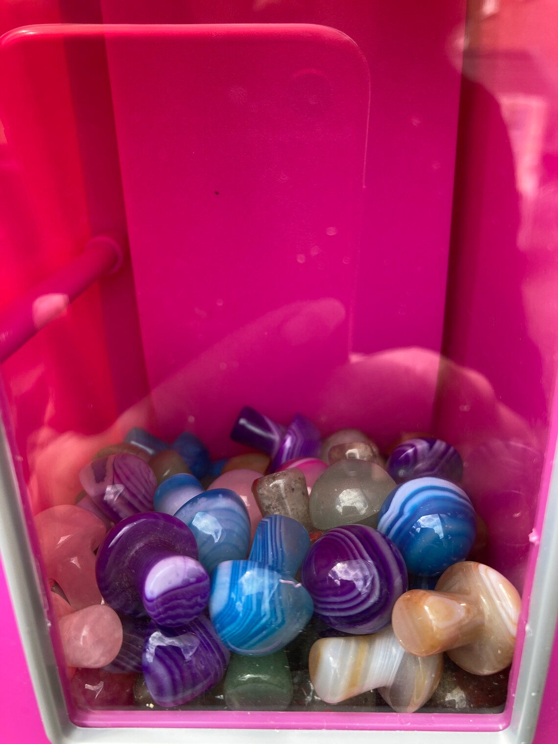 Mystery Crystal Mushroom Vending Machine Set of Two Mushrooms - Etsy