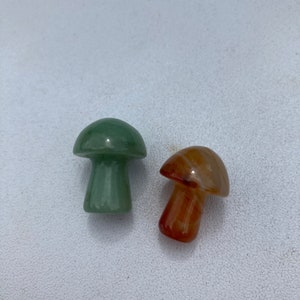 Mystery Crystal Mushroom Vending Machine Set of Two Mushrooms Crystal ...