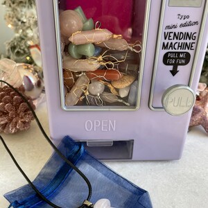 Mystery Crystal Necklace: Vending Machine Chosen Spiritual Jewelry - Etsy