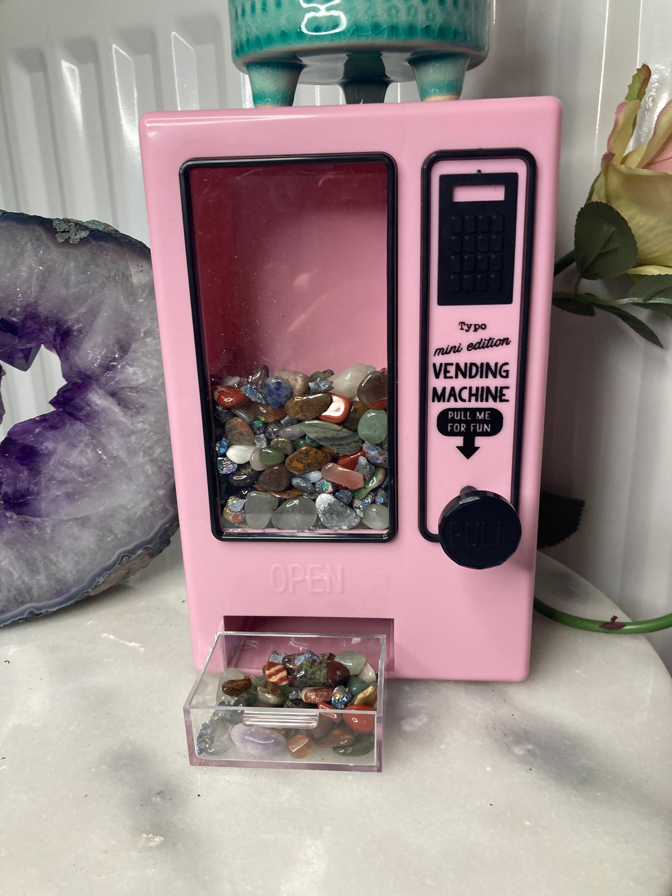 Crystal Vending Machine Set of Crystals Crystal Lucky Dip | Etsy UK