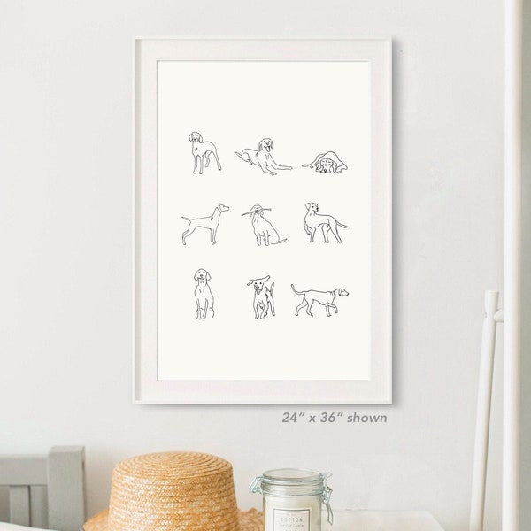 Vizsla Painting - Etsy